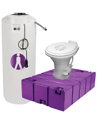 Luxury Portable Toilets, VIP Restrooms, Temporary, Porta Potty