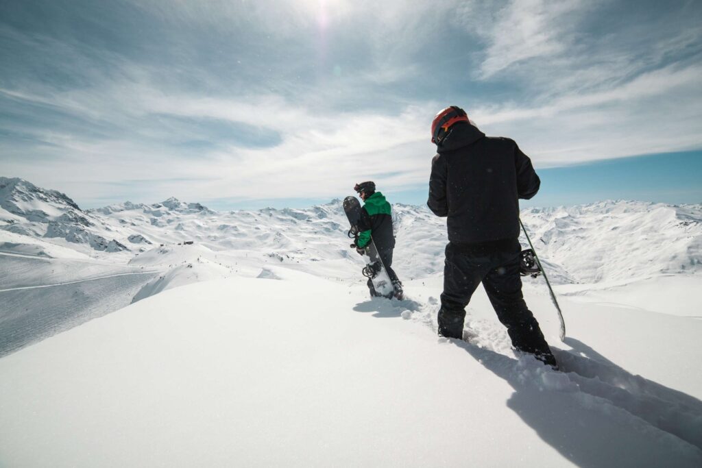 Planning a Winter Sports Park With a Porta-Potty in Winte